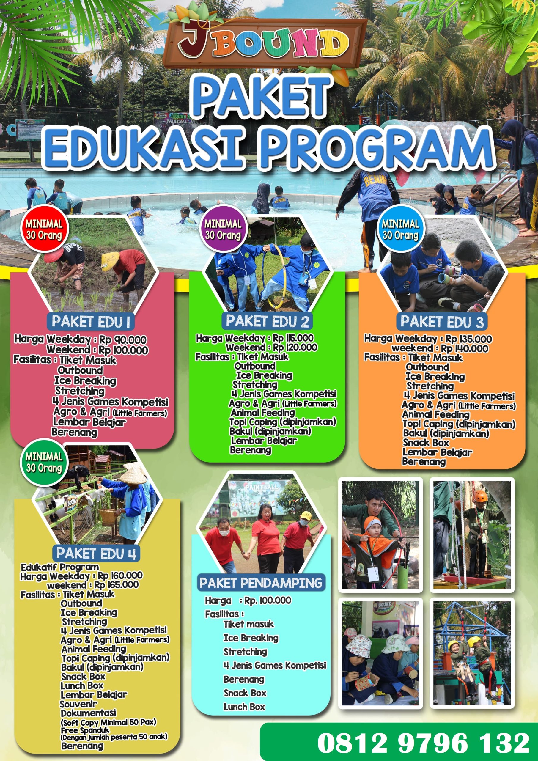 Harga Tiket Masuk Jbound Bogor APRIL - MEI 2026 Rombongan